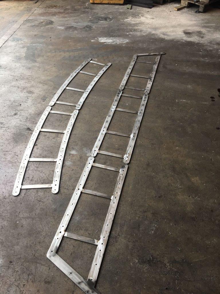 Stainless Seat Brackets • Heskin Fabrications